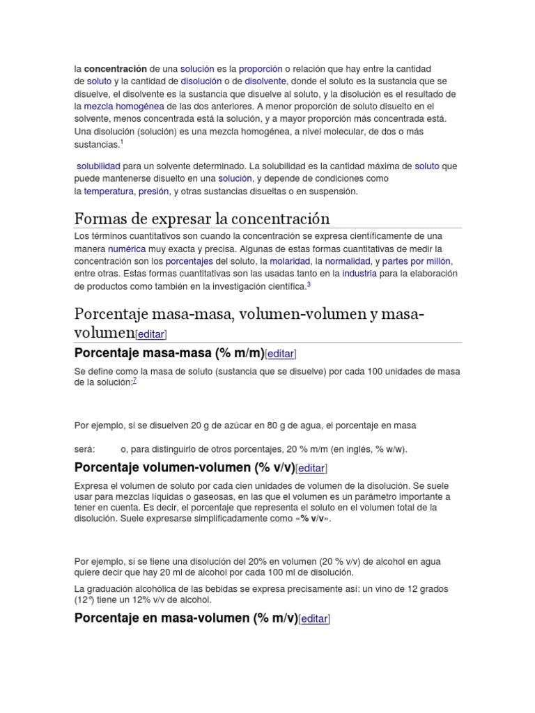 Clase de Tercer Año Concentraciones en La Cotidianidad | PDF ...