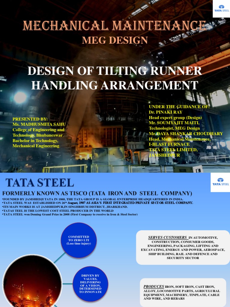 Design of Tilting Runner Maintenance System | PDF | Screw | Crane (Machine)
