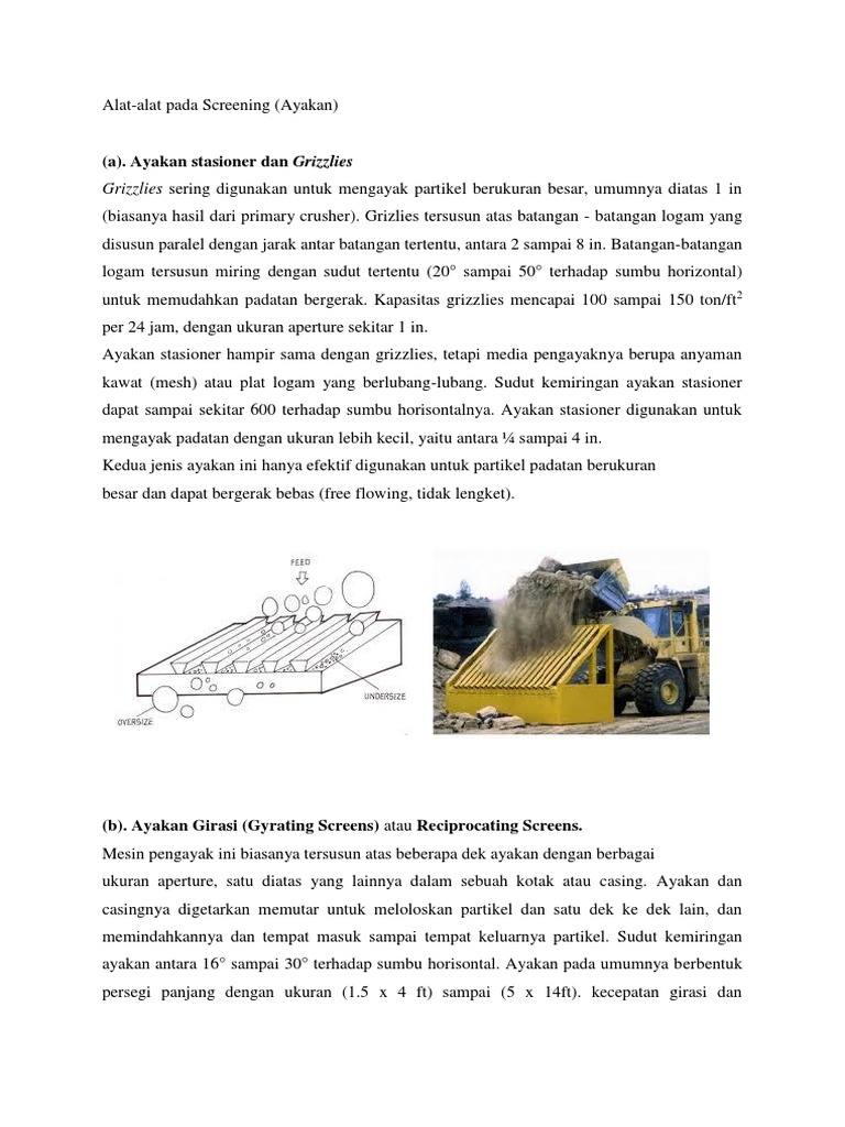 Alat Screening | PDF