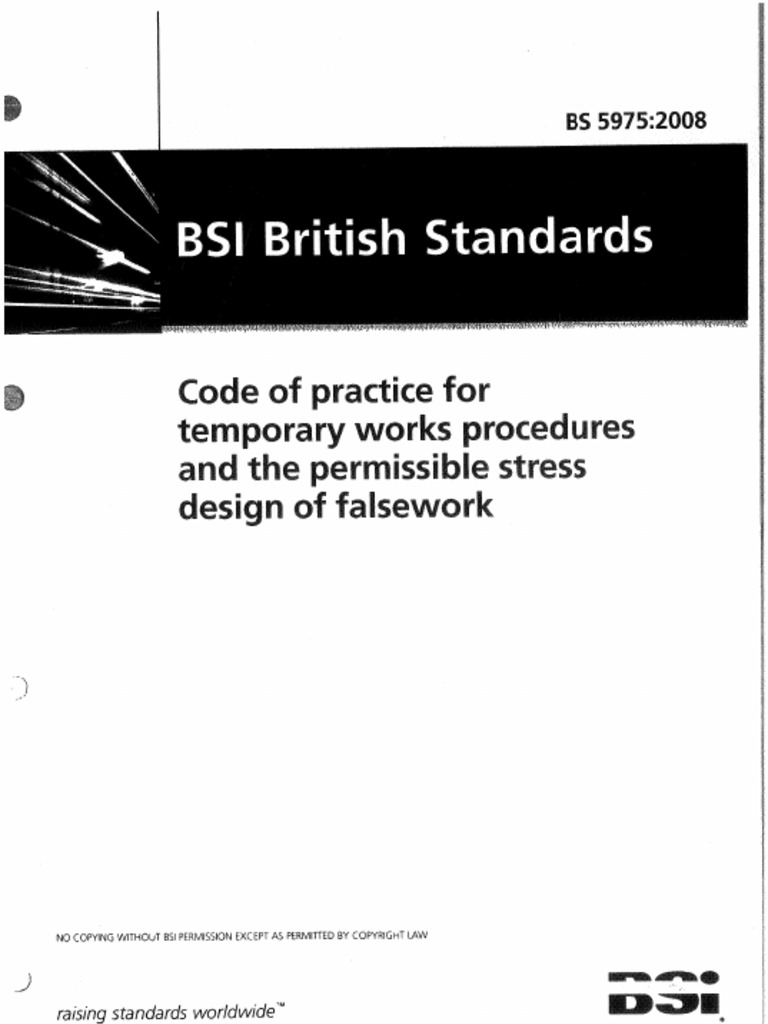 BS 5975 PDF | PDF