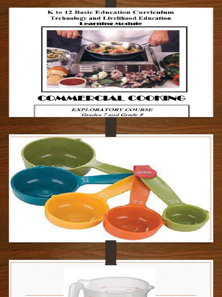 Lesson 2 Measurements in Commercial Cooking | PDF