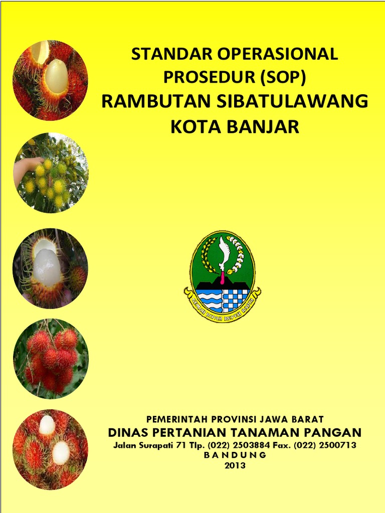 Standar Operasional Prosedur (Sop) Rambutan Sibatulawang Kota Banjar | PDF