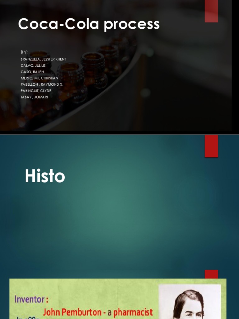 Coca Cola Process | PDF | Packaging And Labeling | Coca Cola