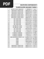 ONE Vessel Schedule for Los Angeles | PDF