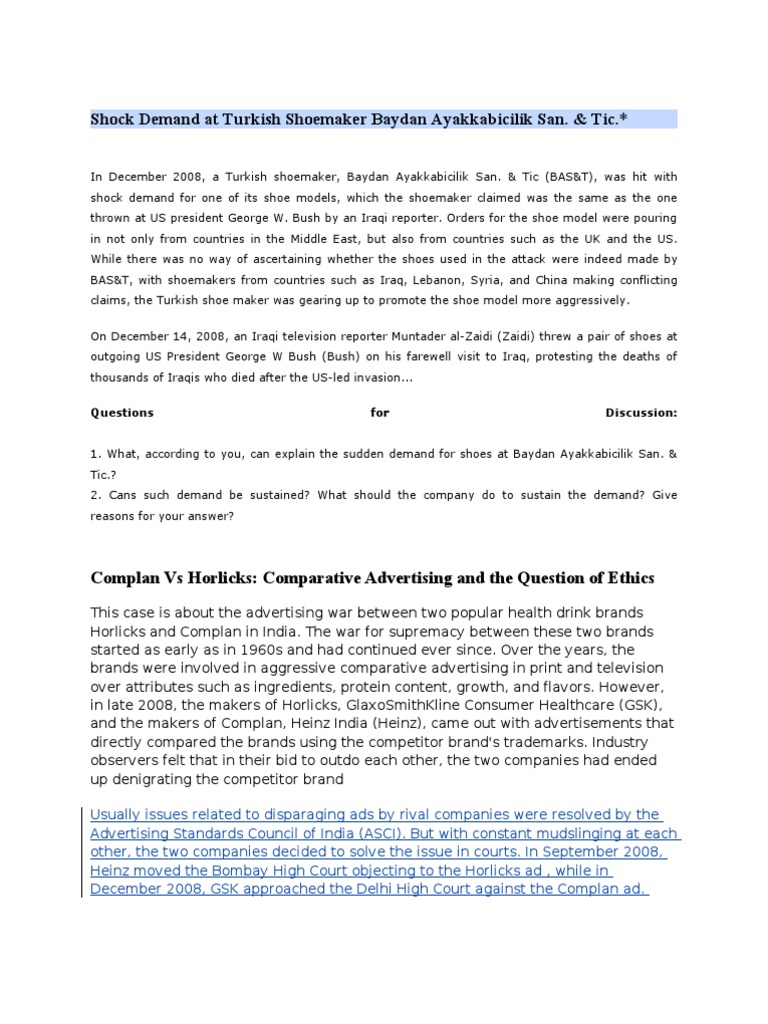 Consumer Behavior Case Studies Analysis | PDF | Retail | Marketing