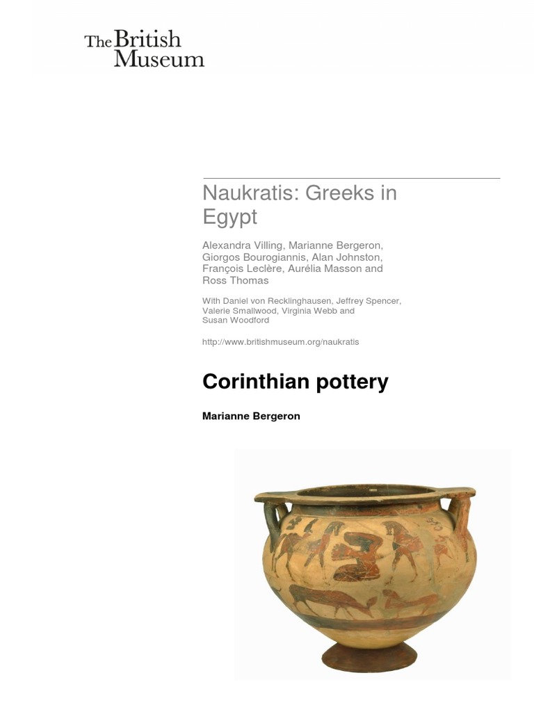 Naukratis - Greeks in Egypt - British Museum PDF | PDF | Pottery ...