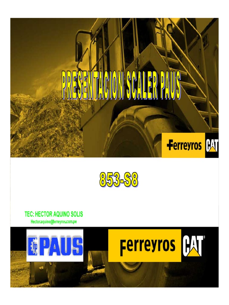 Especificaciones del Scaler 853-S8 | PDF