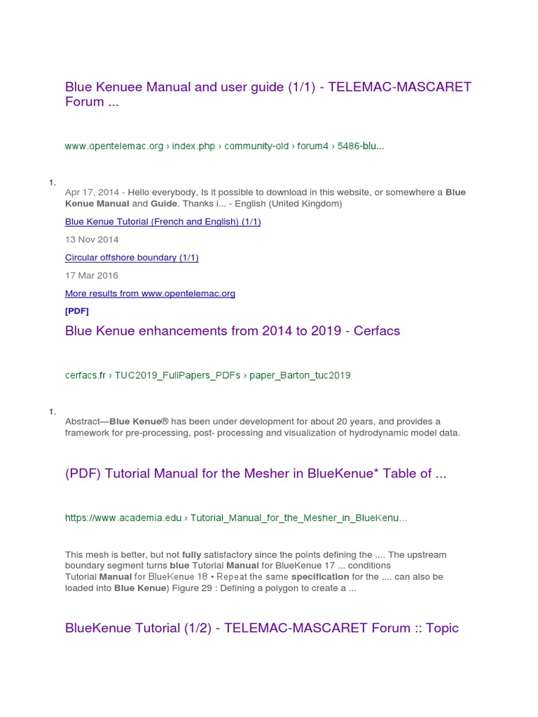 TELEMAC Code Instructions | PDF | Software | Areas Of Computer Science