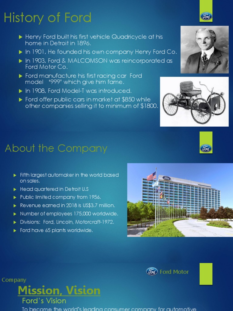 Ford Motors | PDF | Ford Motor Company | Car