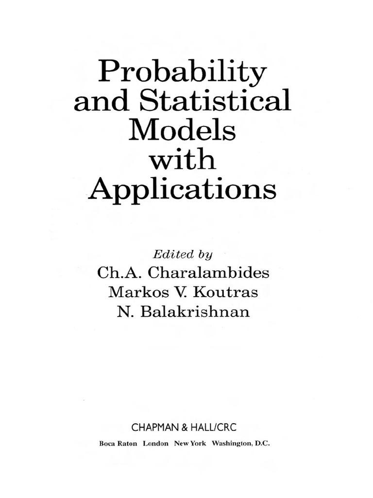 CH. A. Charalambides, M.V. Koutras, N. Balakrishnan - Probability and ...