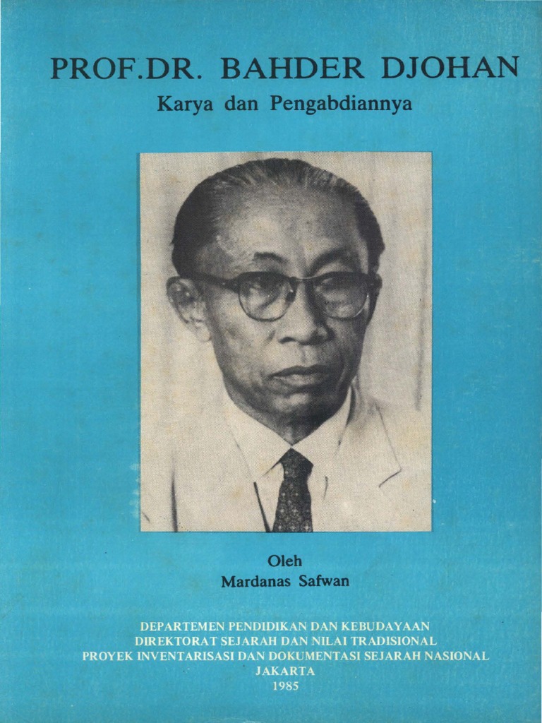 Prof - Dr.bahder Djohan | PDF | Kajian Bahasa Asing | Sejarah