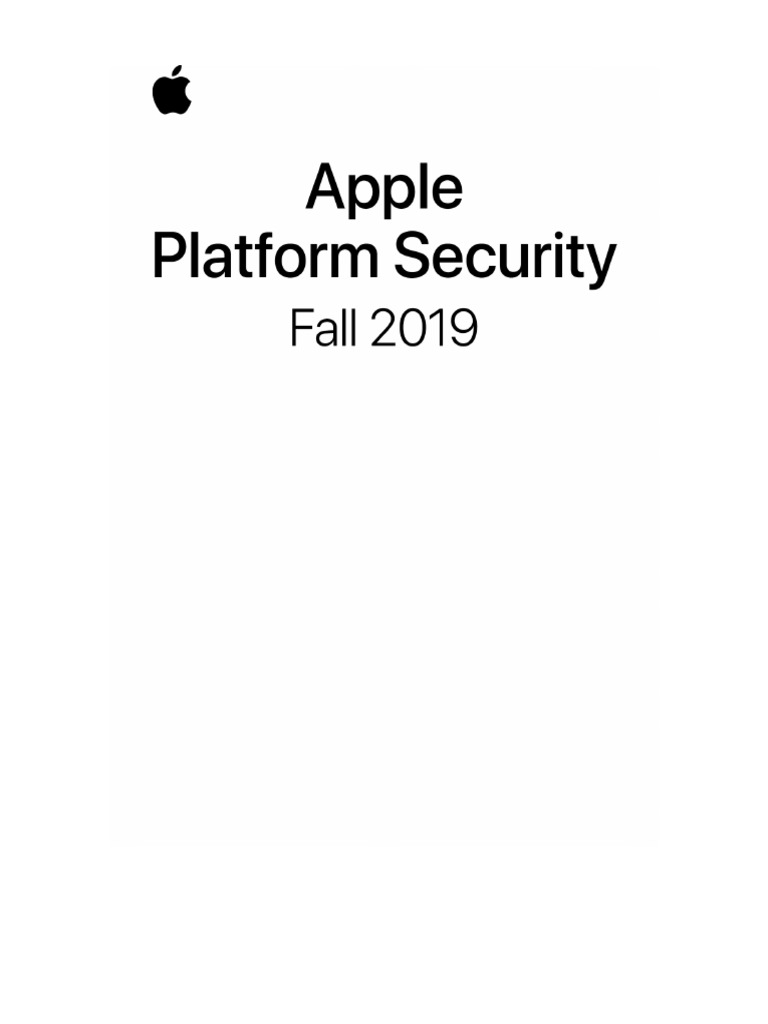 Apple Platform Security Guide | PDF | Ios | Booting