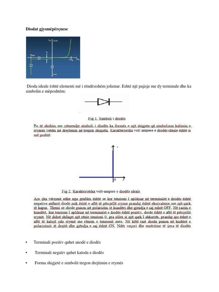Diodat Gjysmepercuese | PDF
