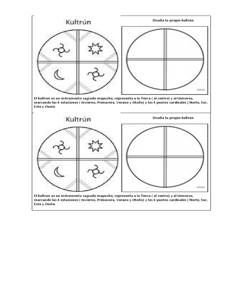 El Kultrun Es Un Instrumento Sagrado Mapuche | PDF | Arte | Religión y ...