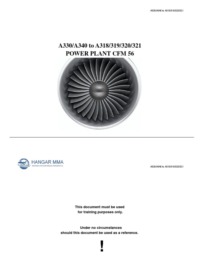 CFM 56 | PDF | Turbine | Bearing (Mechanical)