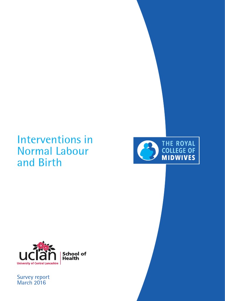 Labour Interventions Report | PDF | Childbirth | Caesarean Section