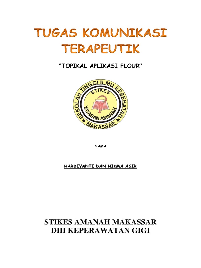Tugas Komter Dalam Topikal Aplikasi Flour | PDF