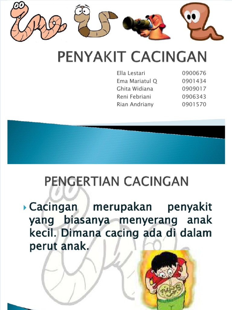 Cacingan | PDF | Kesehatan Holistik | Sains & Matematika