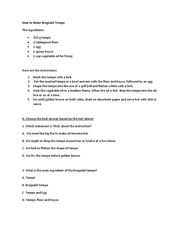 Procedure Text How To Make... | PDF | Mobile Phones | Battery Charger