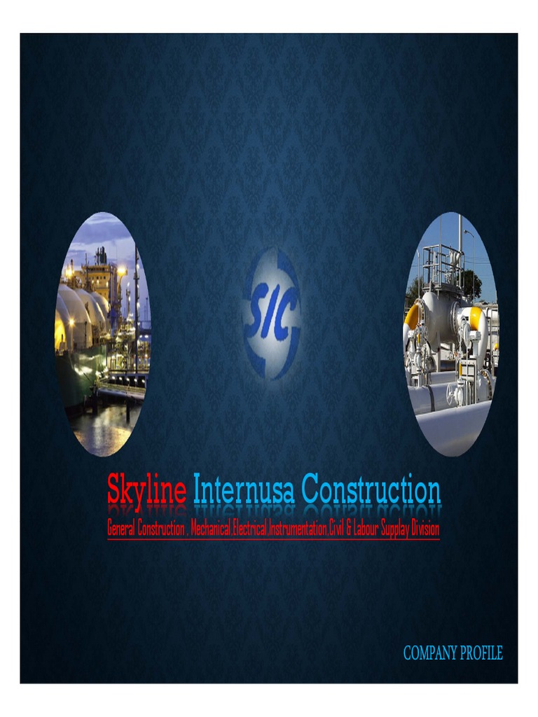 Company Profile PT. SIC - Construction | PDF | Pipe (Fluid Conveyance ...