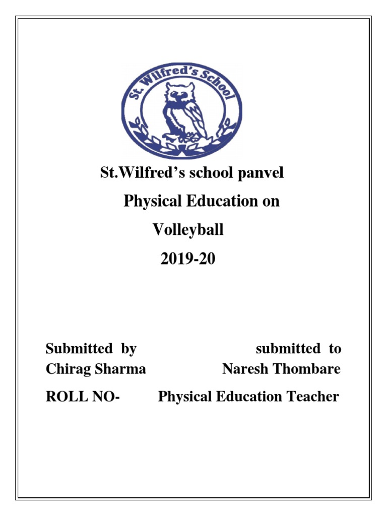 Pe Project | PDF | Volleyball | Leisure