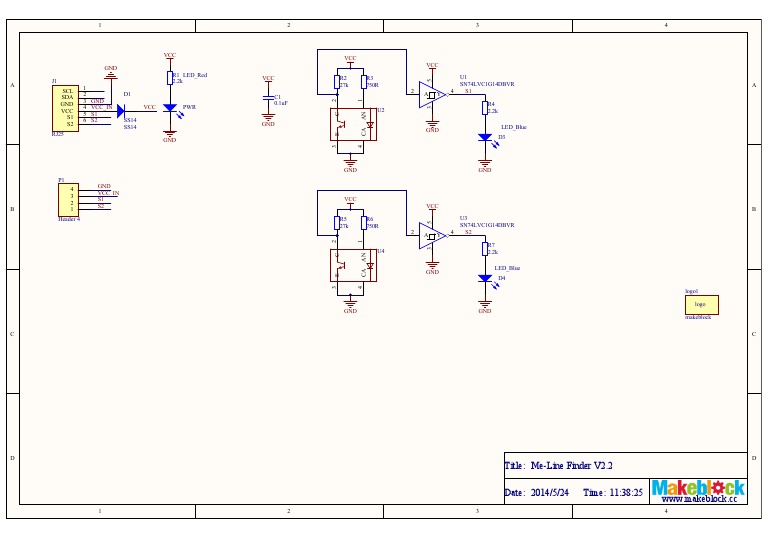 ME Line Follower V2.2schematic