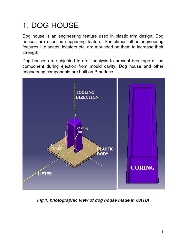 Design of Dog House in Automotive Interior | PDF | Casting ...