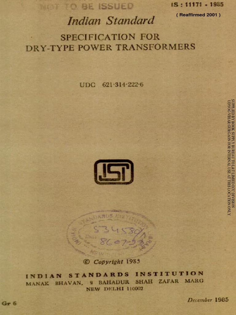 (Dry Type Transformer) | PDF | Transformer | Insulator (Electricity)