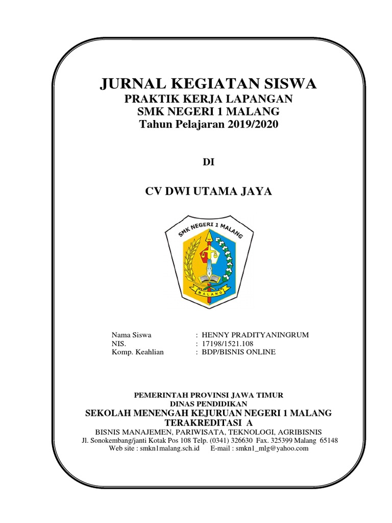 Jurnal PKL | PDF