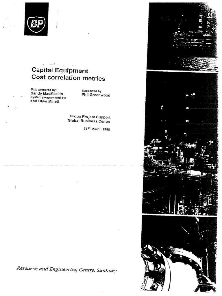 BP Costing Data | PDF