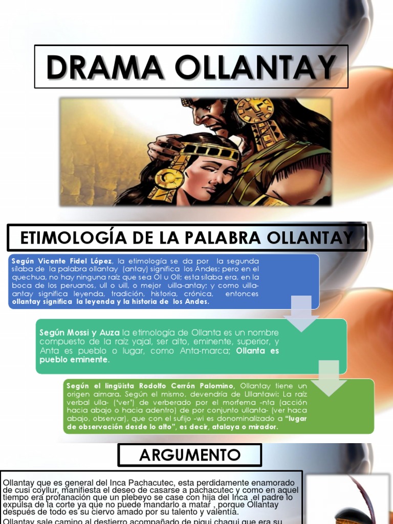 Análisis del Drama Ollantay | PDF | Imperio Inca | Perú