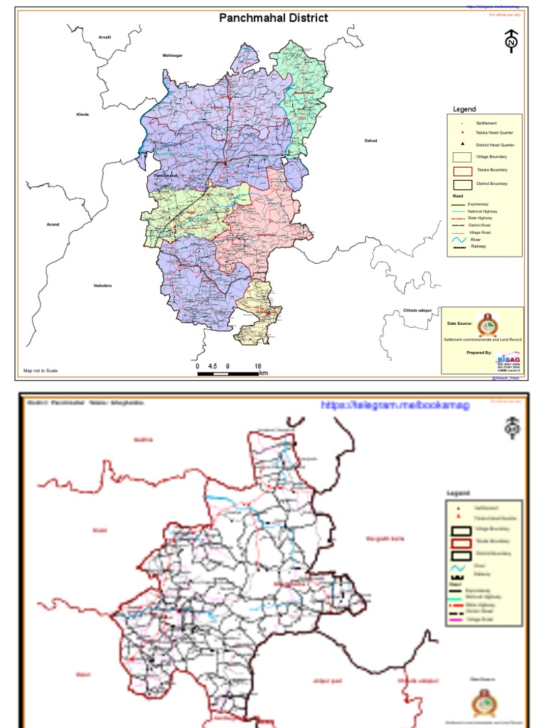 Panchmahal - Dist - All Map@booksmag PDF | PDF