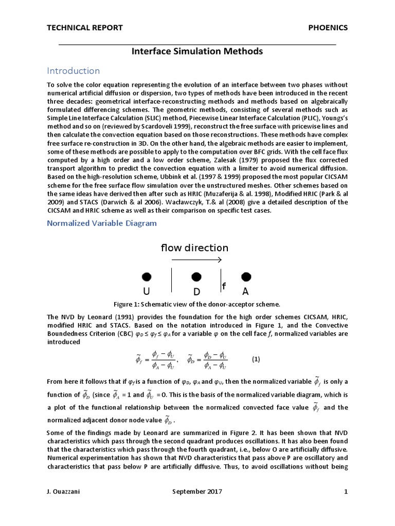 VOF Methods PDF | PDF | Fluid Dynamics | Equations