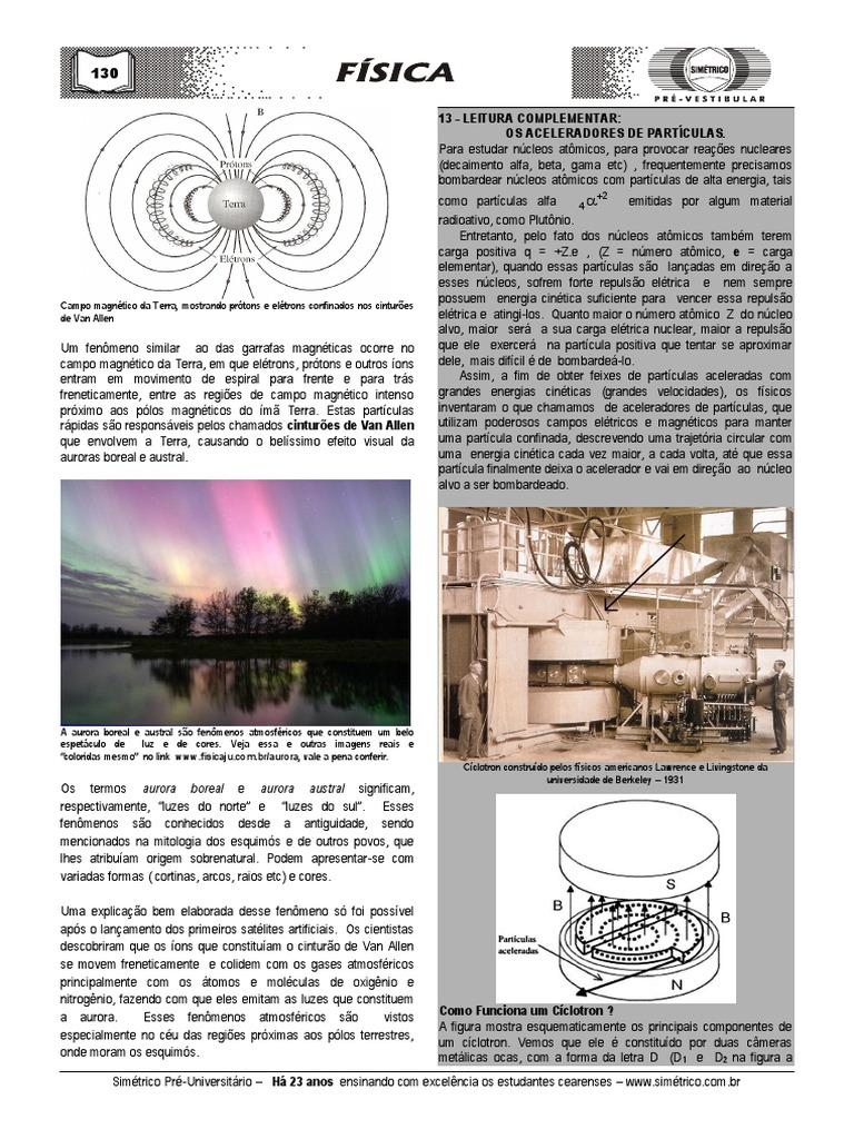 Acelerador de Particulas | PDF | Grande colisor de hádrons | Física