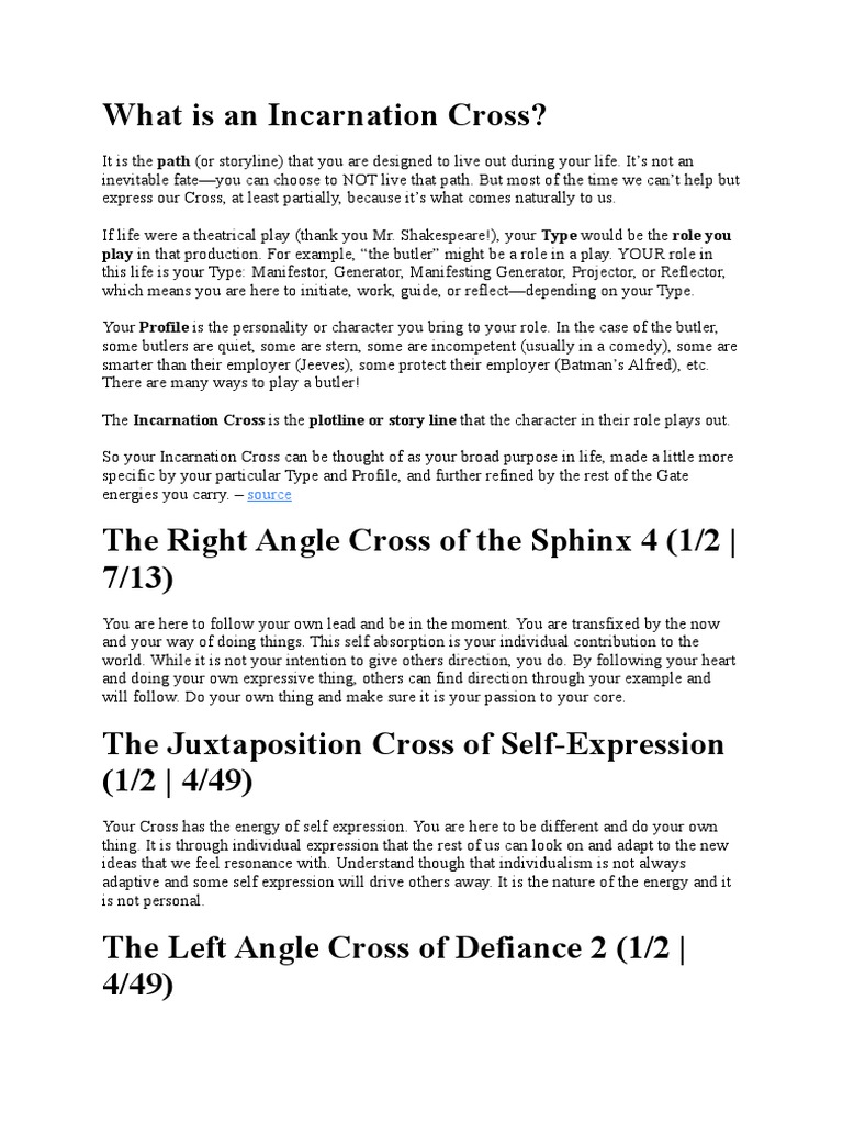 Incarnation Crosses | PDF | Leadership | Love