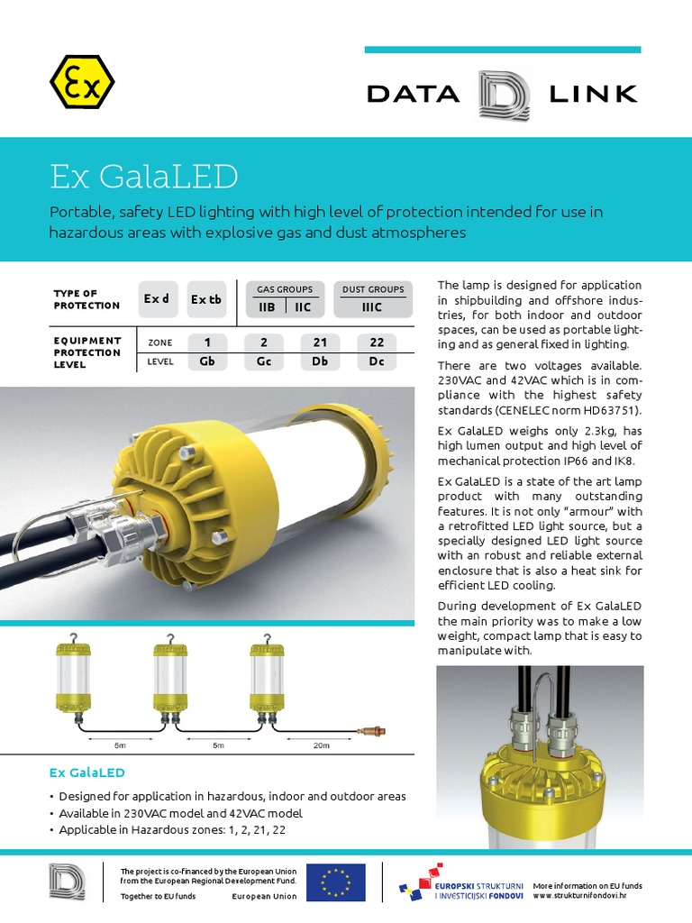 Ex Proof Lamp | PDF | Electrical Engineering | Building Engineering