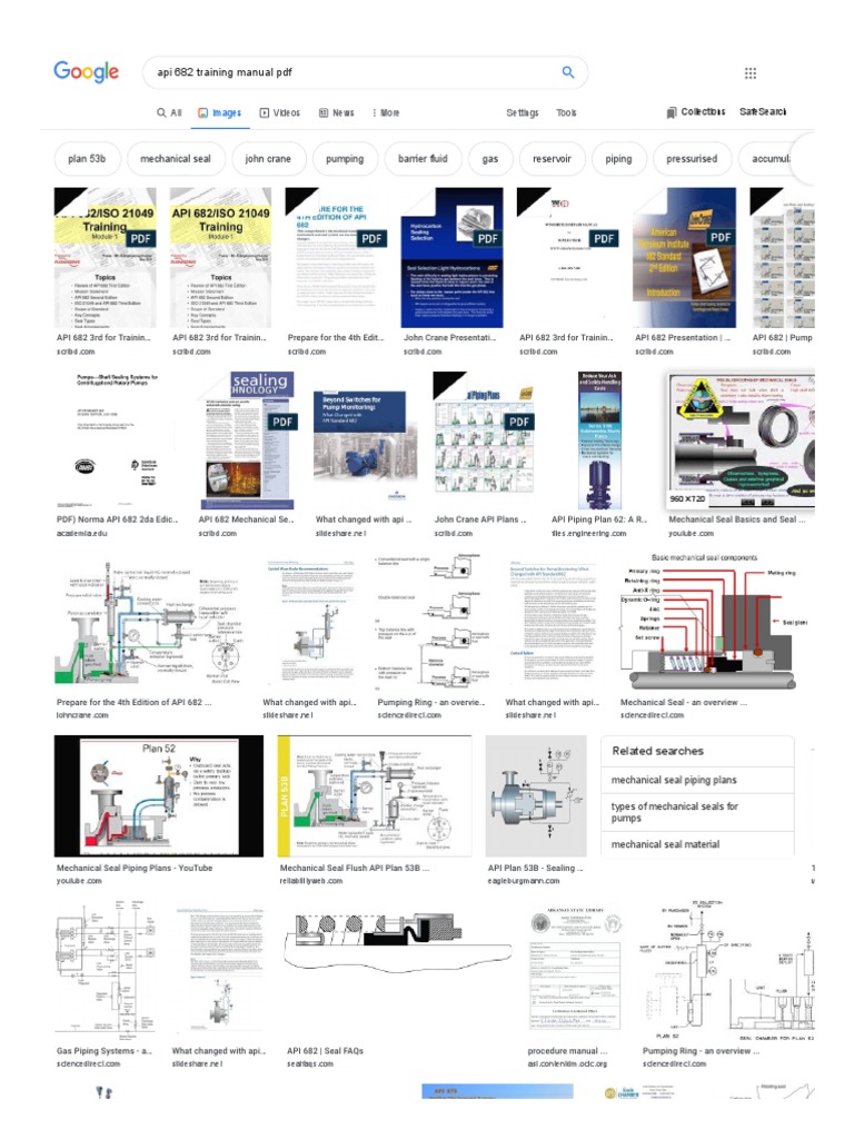 API 682 Training Manual PDF - Google Search | Download Free PDF | Pump ...