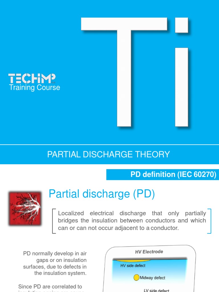 Partial Discharge Theory Training | PDF | Insulator (Electricity ...