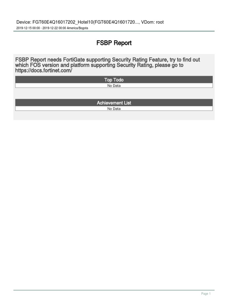 FSBP Report - Weekly - 2019-12-15 - 2019-12-22 - Root - 1577019335022 ...