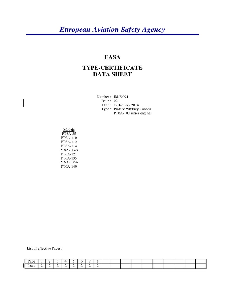P&W PT6 Engine Series | PDF | Transmission (Mechanics) | Engines