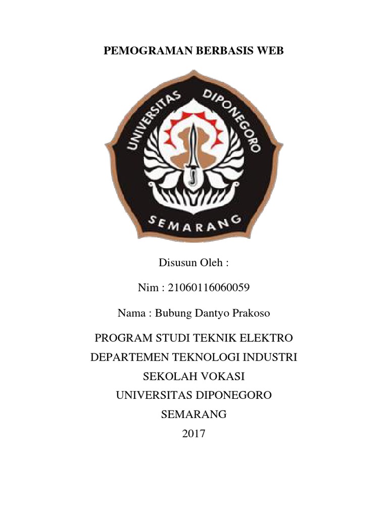 Pemograman Berbasis Web | PDF | Komputer