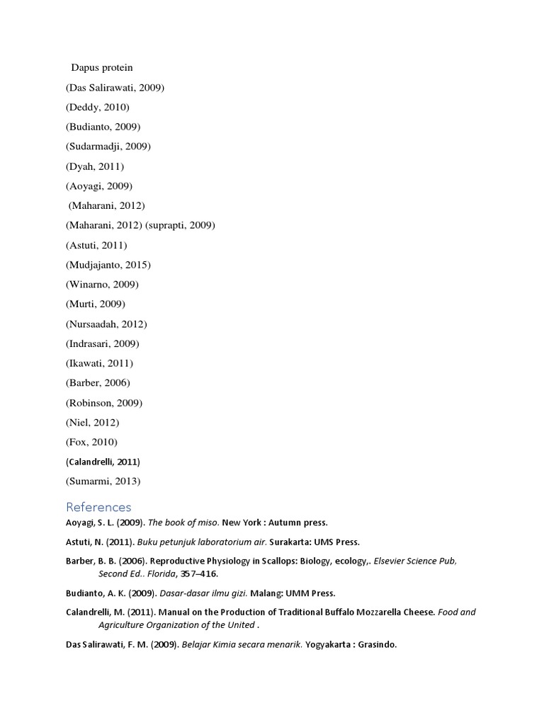 Dapus Protein | PDF | Pengembangan Diri | Kesehatan Holistik