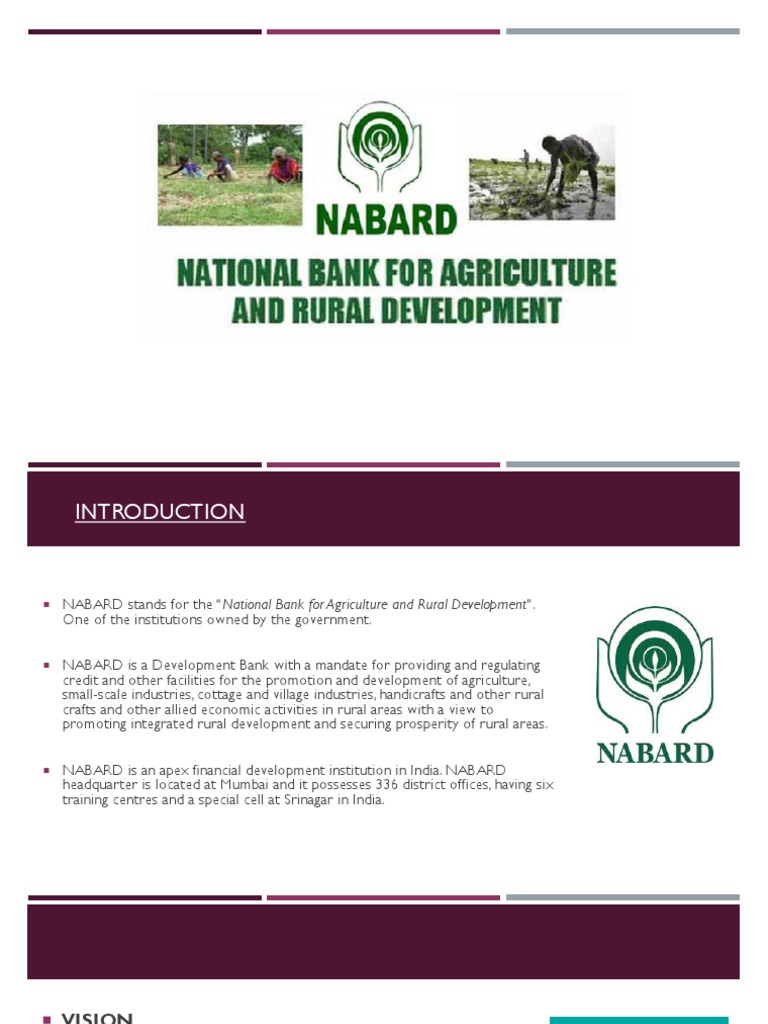 NABARD | PDF | Economies | Agriculture