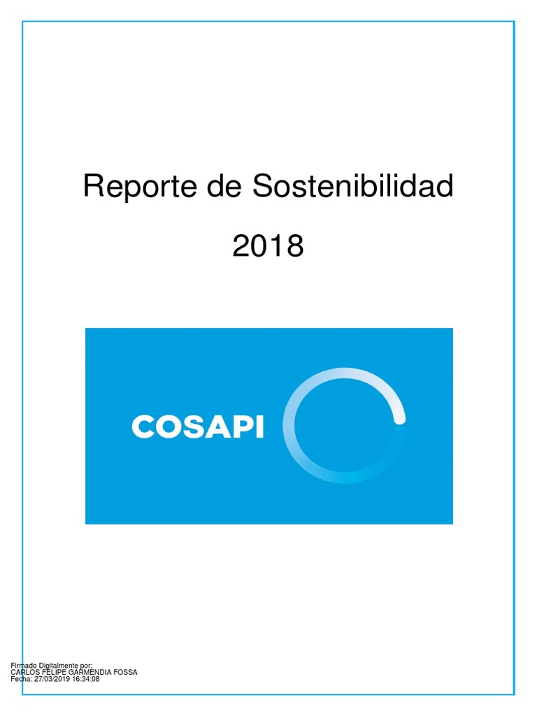 Reporte Sotenibilidad Cosapi | Descargar gratis PDF | Sustentabilidad | Desarrollo sostenible