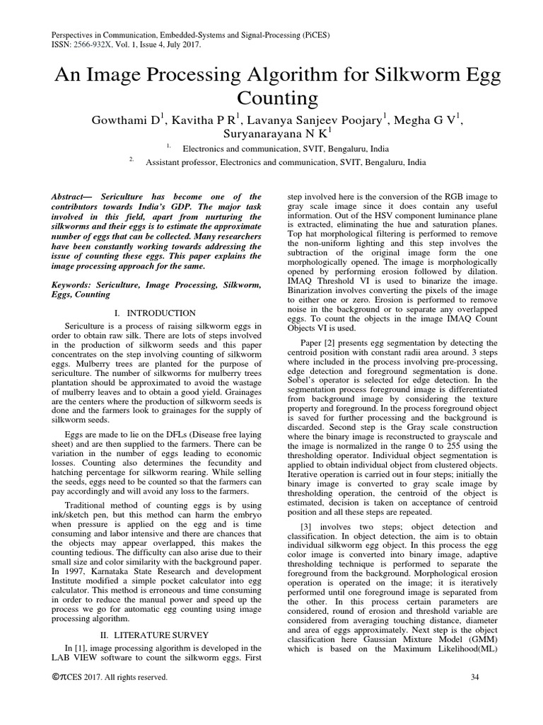 Silkworm Egg Problem | PDF | Image Segmentation | Computer Vision