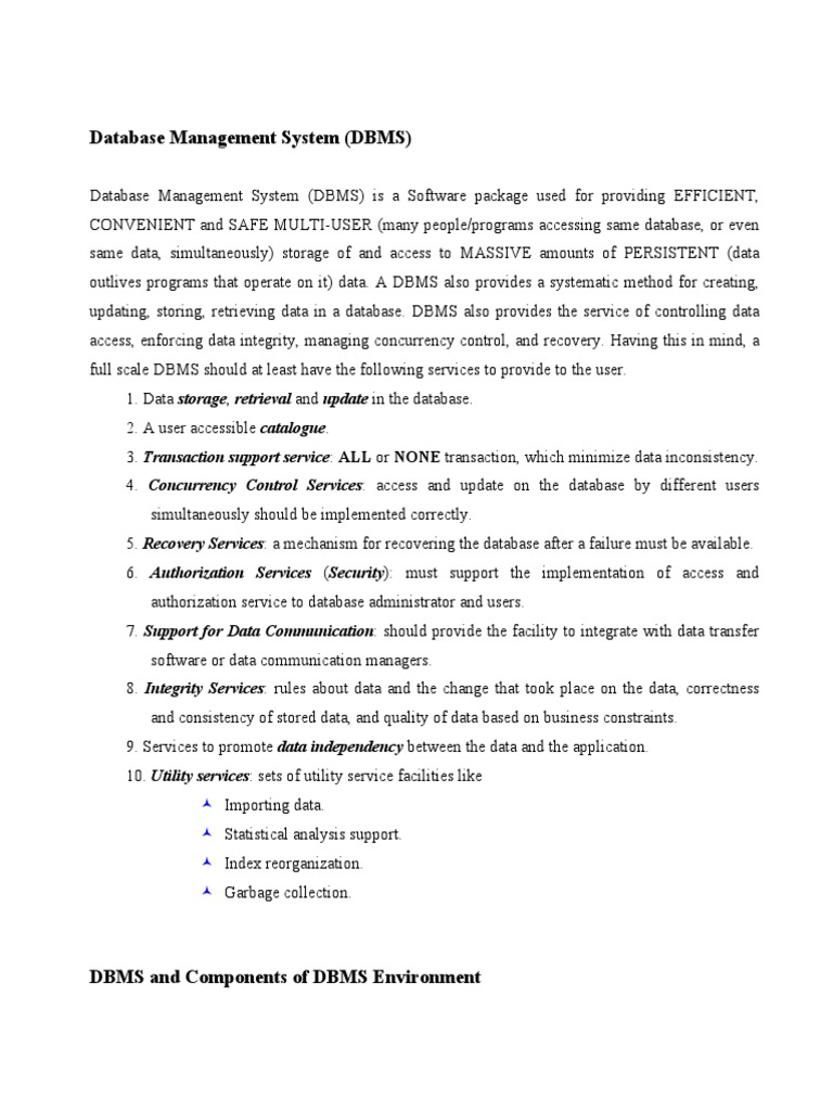 Database Management System PDF | PDF | Relational Database | Databases