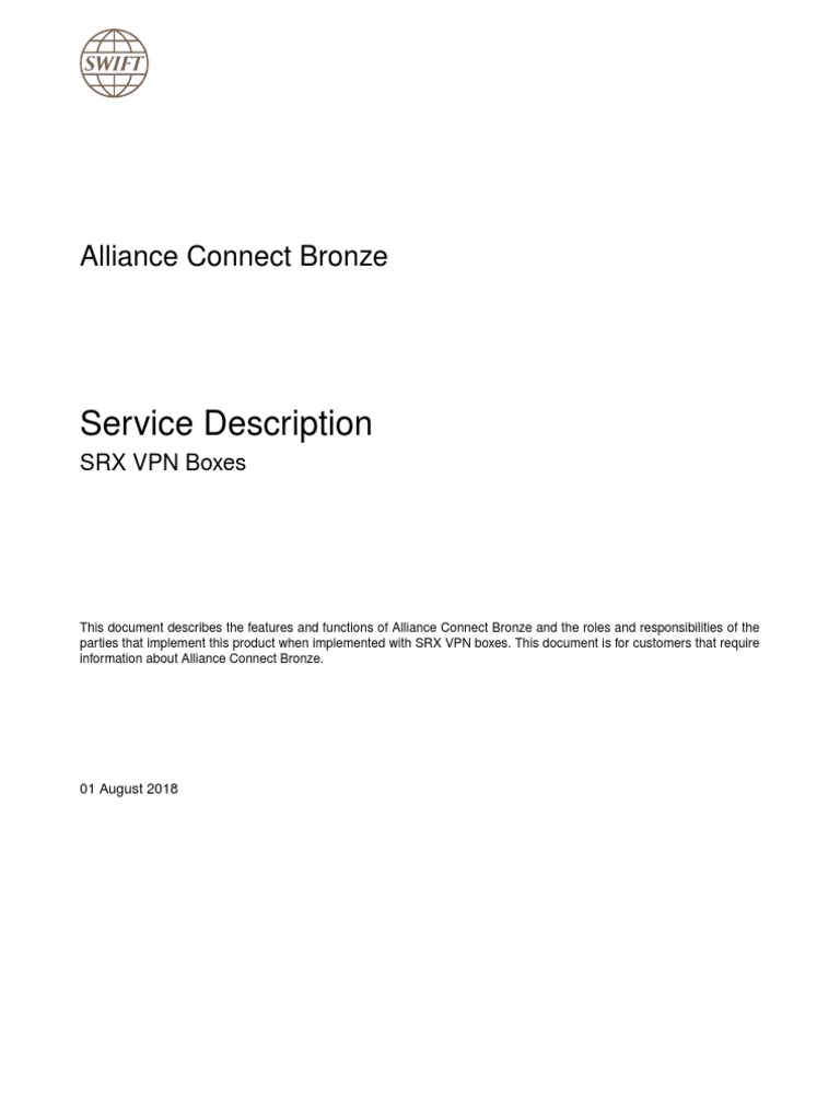 Swift Service Description VPN Boxes PDF | PDF | Virtual Private Network ...