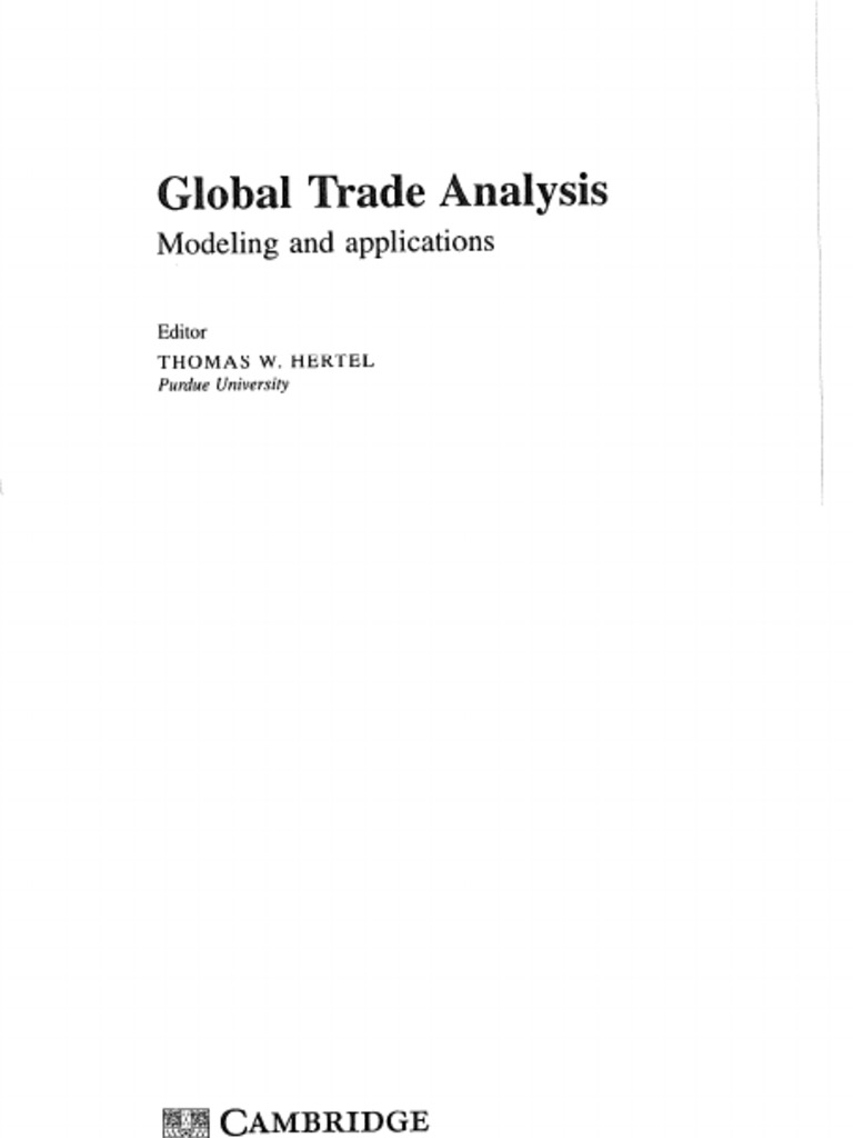 GTAB Modelling and Aplication PDF | PDF