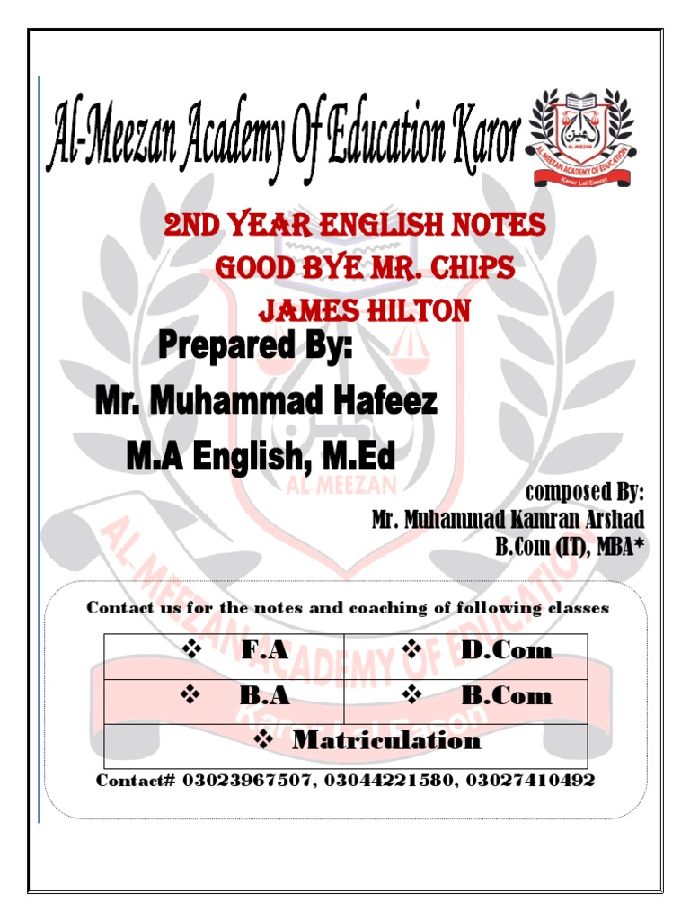 2nd Year English Notes | PDF | Travel