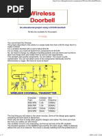 Touchless Door Bell | PDF | Operational Amplifier | Transmitter